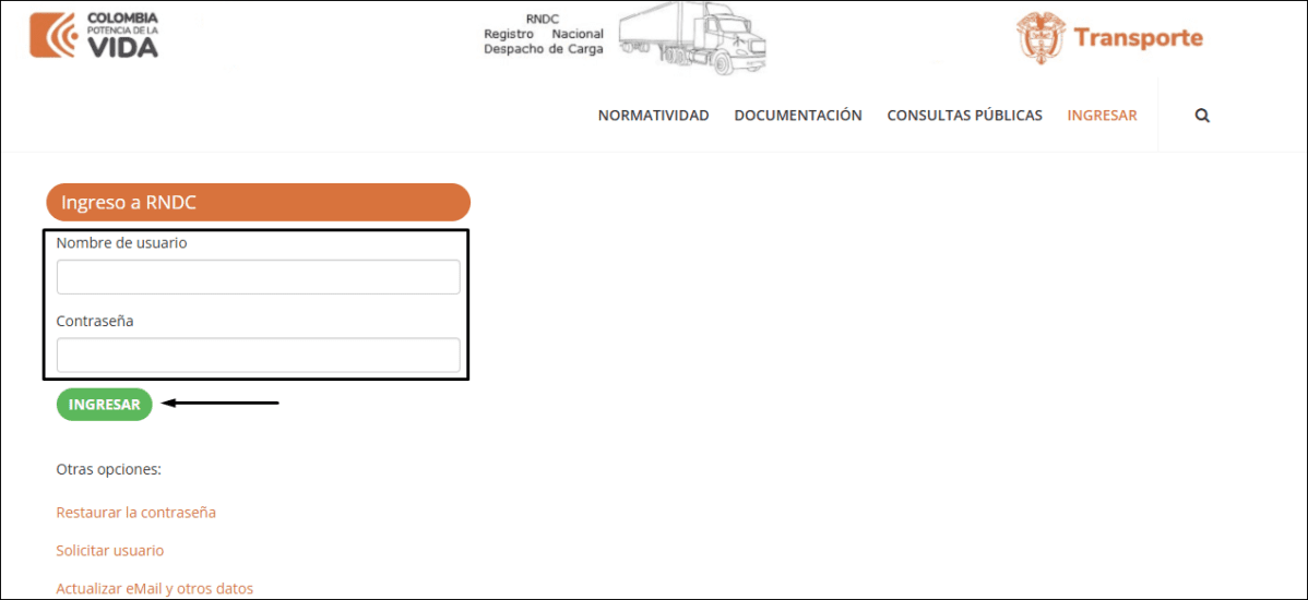 Registro de Pólizas Obligatorias para Mercancía Convencional y ...